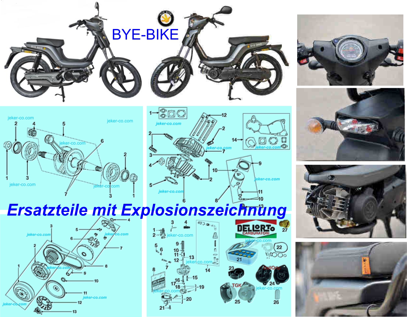 Bye Bike one edition Mofa kaufen bestellen Shop Schweiz CH